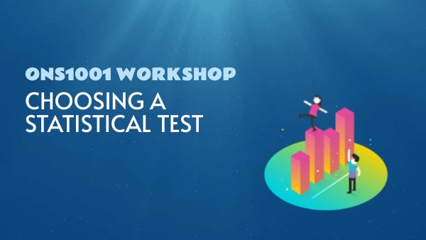 Choosing a statistical test | Genially