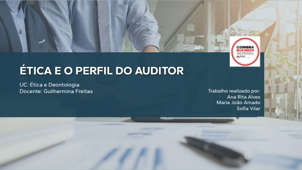 Ética e o Perfil do Auditor | Genially