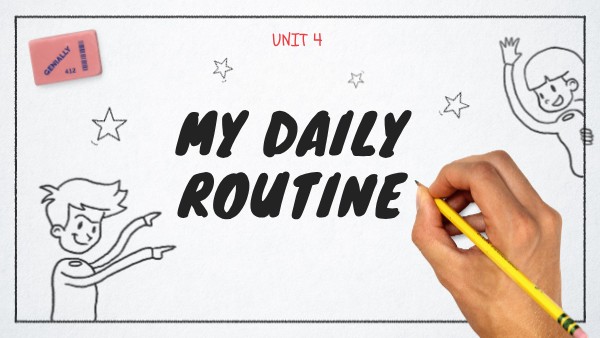 6U4 My daily routine | Genially