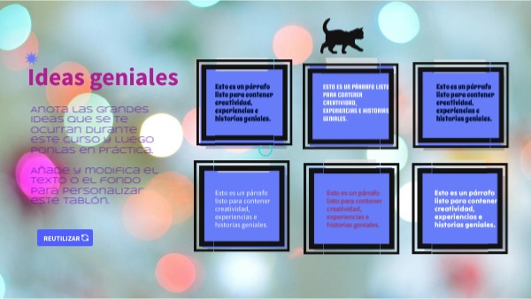 Ideas geniales | Genially