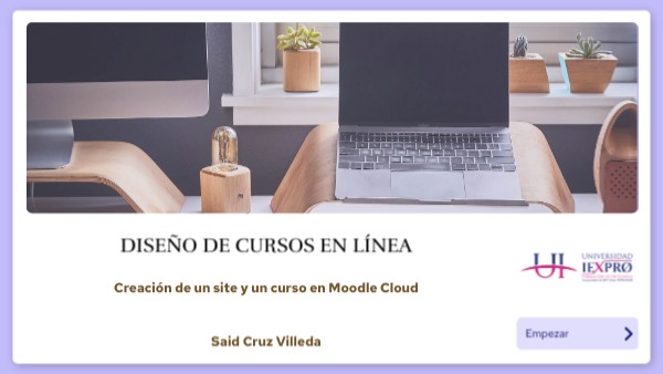 Creacíon curso Moodle | Genially