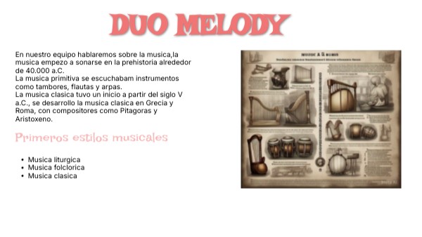 DUO MELODY | Genially