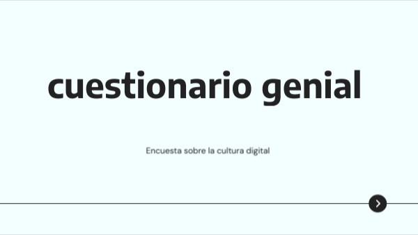 cuestionario genial | Genially