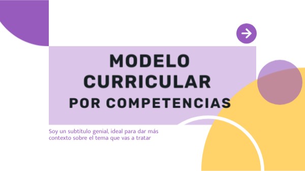 modelo curricular | Genially
