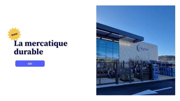 La mercatique durable | Genially