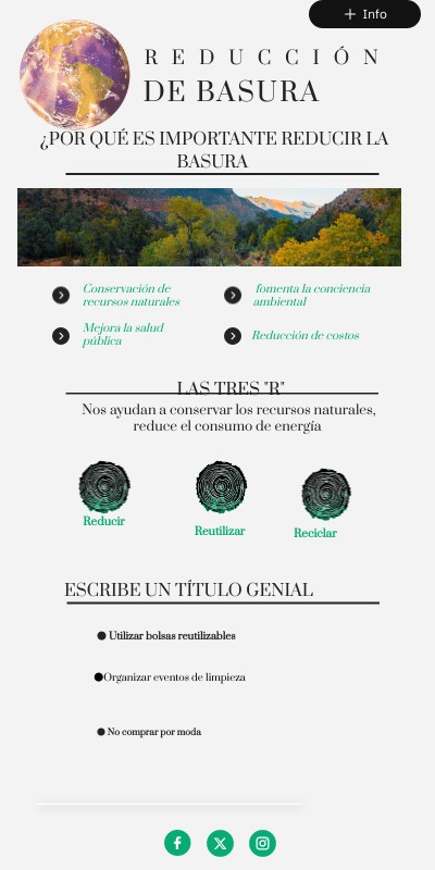 De basura | Genially