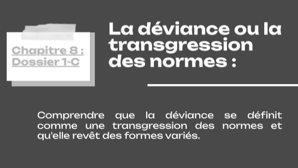 SES - Chap 8 | Genially