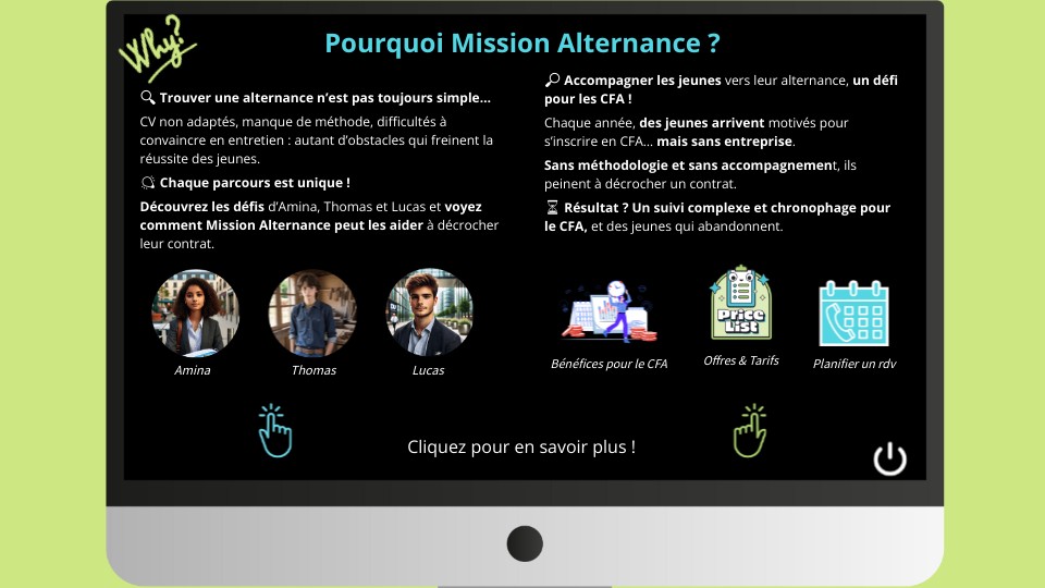 Pourquoi Mission Alternance ? | Genially