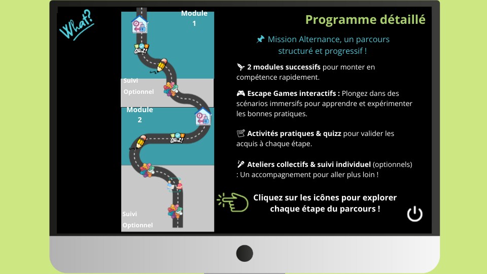 Programme Mission Alternance | Genially