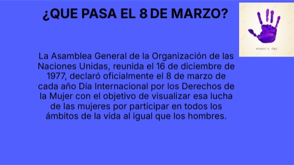 DE MARZO? | Genially