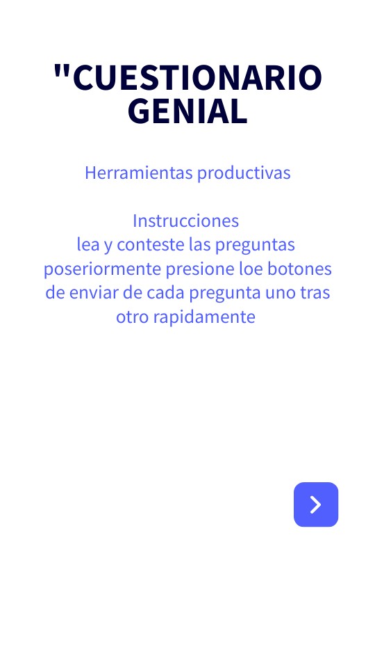 "CUESTIONARIO GENIAL | Genially