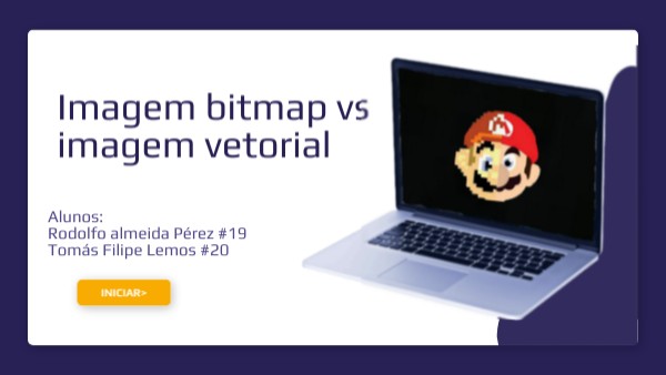 Imagem bitmap vs imagem vetorial | Genially