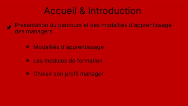 Accueil & Introduction | Genially