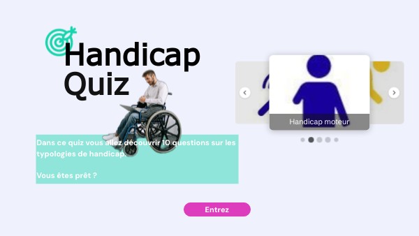 quiz handicap | Genially