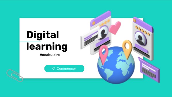 Digital learning -vocabulaire | Genially