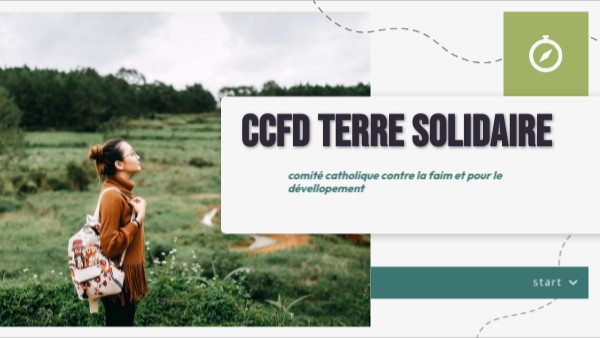 ccfd terre solidaire | Genially