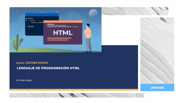 TEMA 6 LENGUAJE DE PROGRAMACIÓN HTML | Genially