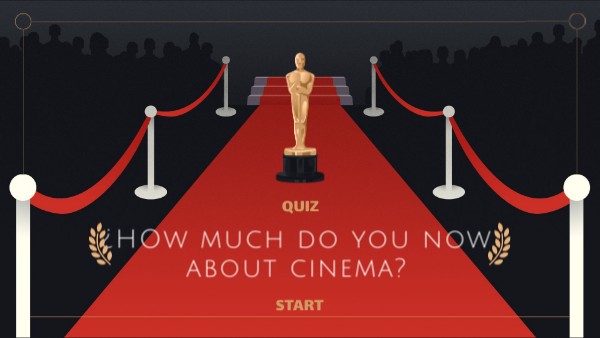 ¿HOw much do you now about cinema? | Genially