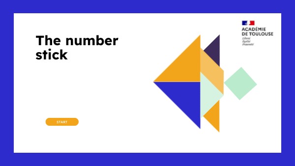 The number stick | Genially