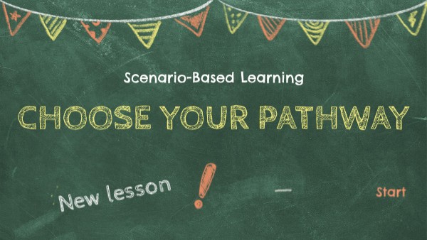 Choose your pathway Template | Genially