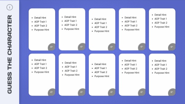 Guess the Character - CMC | Genially