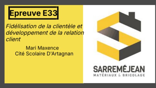 Epreuve E33 | Genially