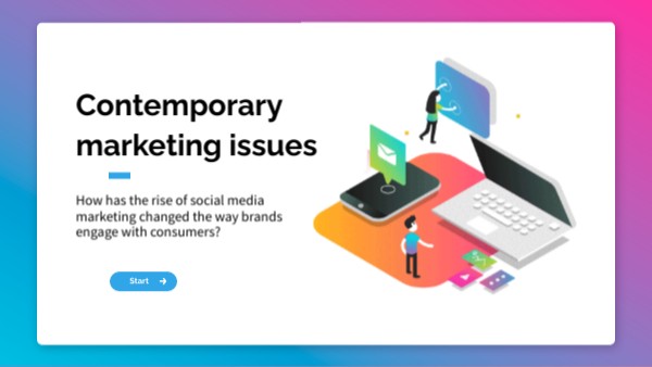 Contemporary marketing issues | Genially