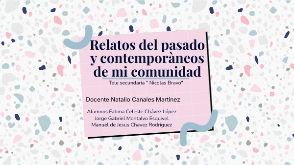 Relatos del pasado y contemporàneos de mi comunidad | Genially