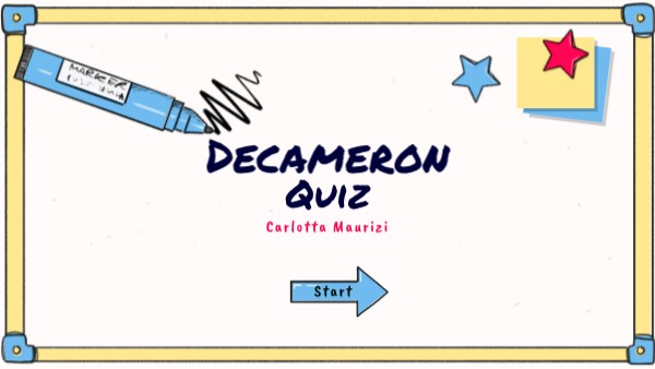 Decameron | Genially