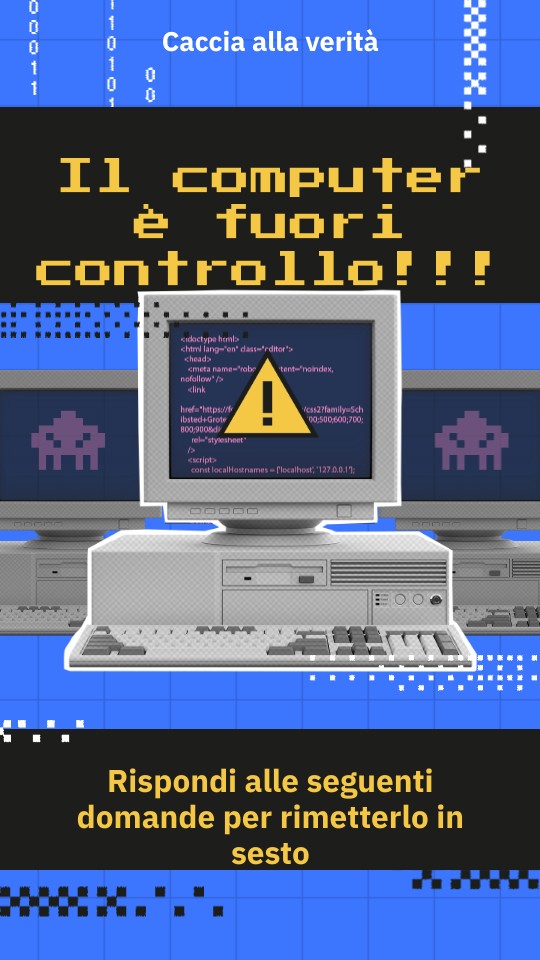 Il computer è fuori controllo!!! | Genially