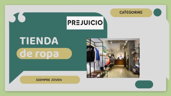 TIENDA de ropa | Genially