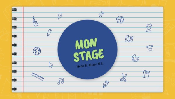 Mon stage | Genially