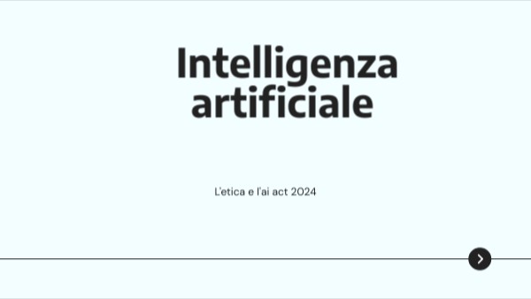 Intelligenza artificiale | Genially