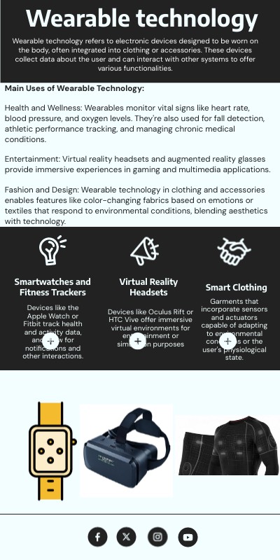 Wearable technology | Genially