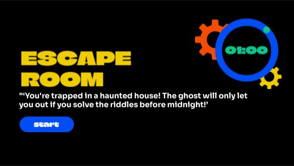 ESCAPE ROOM | Genially