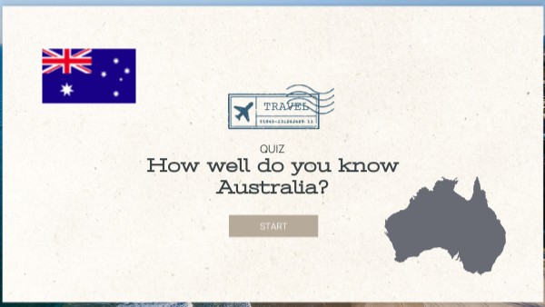 How well do you know Australia? | Genially
