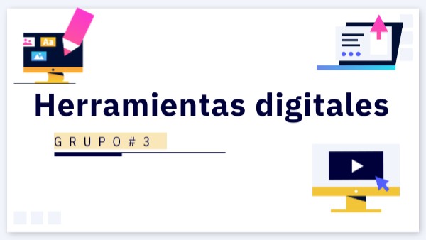Herramientas digitales | Genially