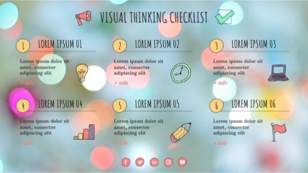 Visual Thinking Checklist | Genially