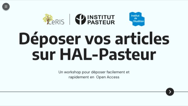 IDA / HAL-Pasteur | Genially