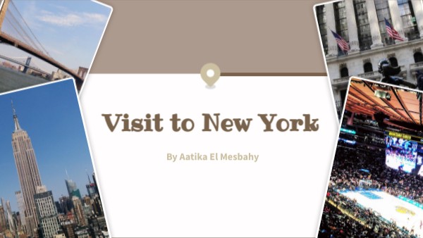 Visit to New York | Genially