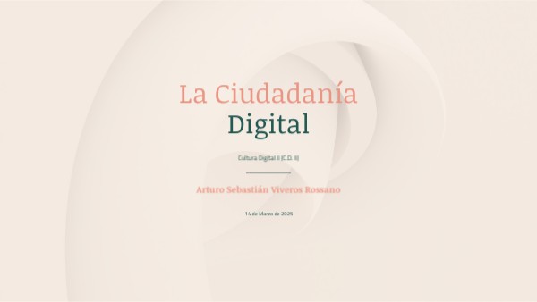 La Ciudadanía Digital | Genially