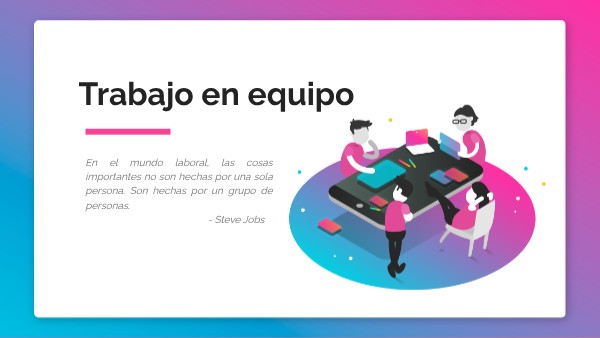 Trabajo en equipo | Genially