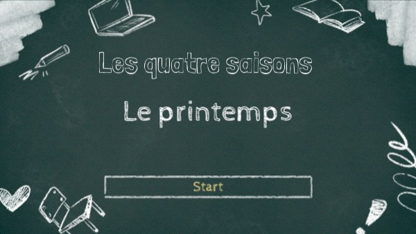 Les quatre saisons | Genially