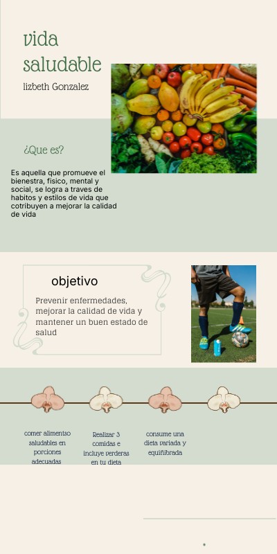 vida saludable | Genially