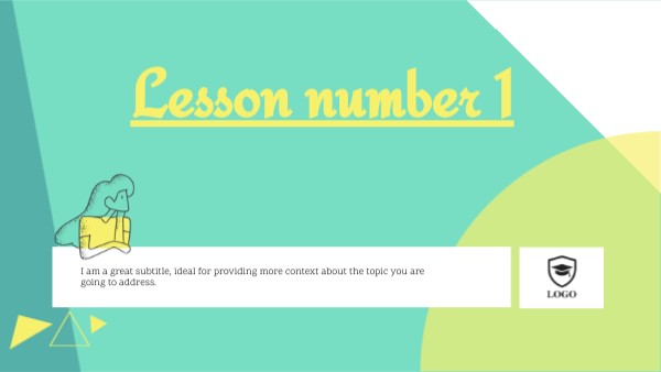 Lesson number 1 | Genially