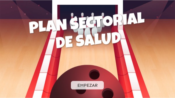 PLAN SECTORIAL DE SALUD | Genially