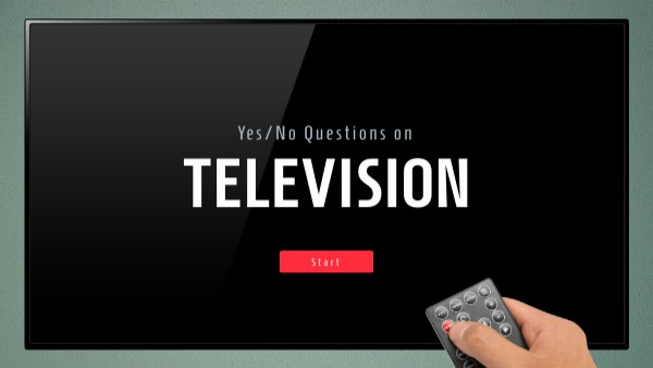 Television. Yes/no question | Genially