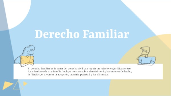 Derecho Familiar | Genially