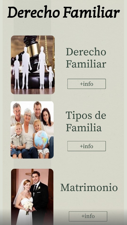 Derecho Familiar | Genially