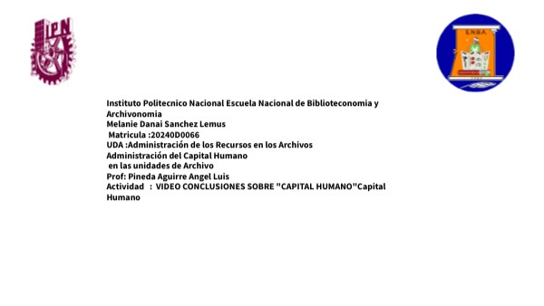 Instituto Politecnico Nacional Escuela Nacional de Biblioteconomia y ...